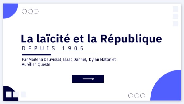 exposée emc laïcité état de droit | Genially