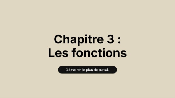 Chapitre 3 | Genially