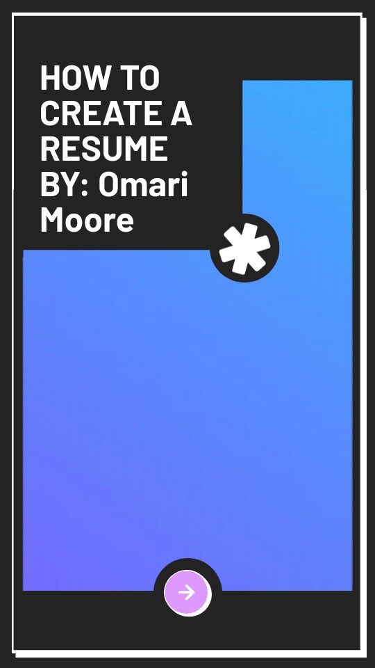 How to Create a Resume | Genially