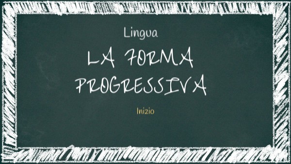 Terraferma - forma progressiva