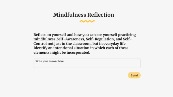 Mindfulness Mini Course Module 2: Course 7 FINAL Reflection