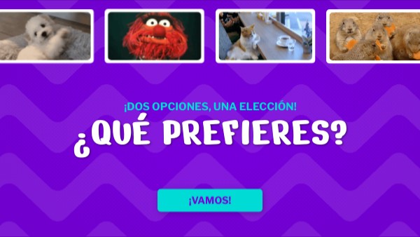 Juego qué prefieres | Genially