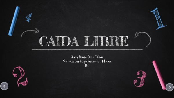 Caída libre | Genially