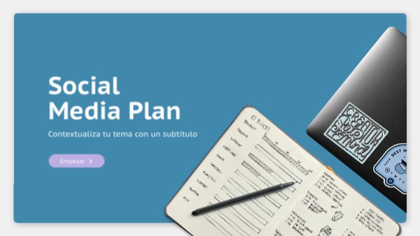 Social Media Plan | Genially