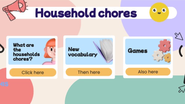Household chores | Genially