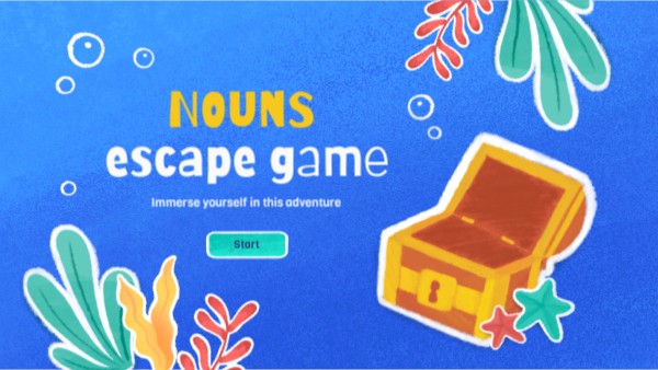 Nouns Escape Game | Genially