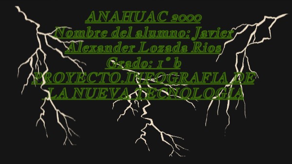 Infografia Javier Alexander 1°B