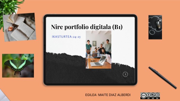Portfolio digitala b1 MAITE DIAZ | Genially