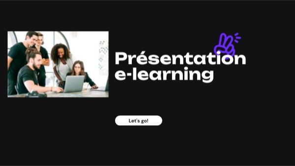 Présentation cours e-learning | Genially