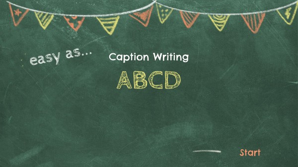 ABCD Caption Writing | Genially