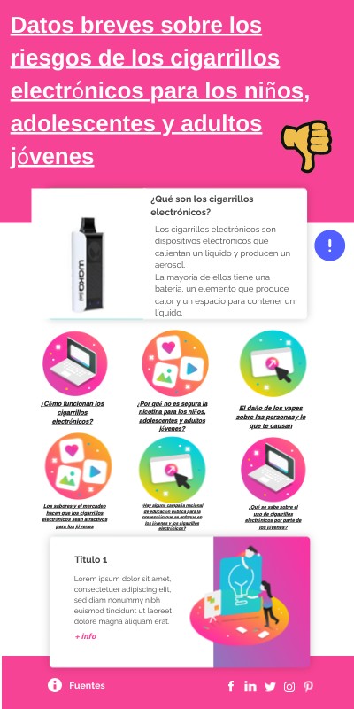 Infografía Vibrant | Genially