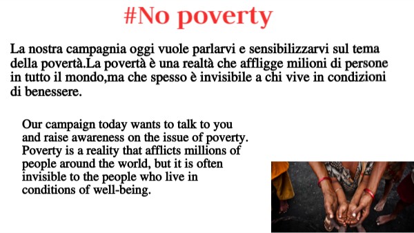 No poverty | Genially