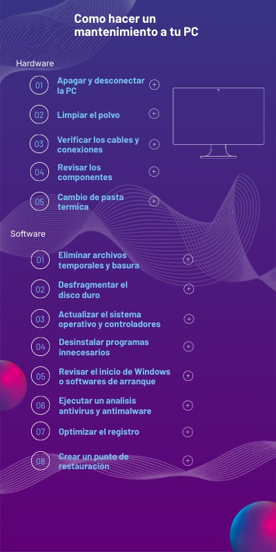 Mantenimiento Basico a tu PC | Genially