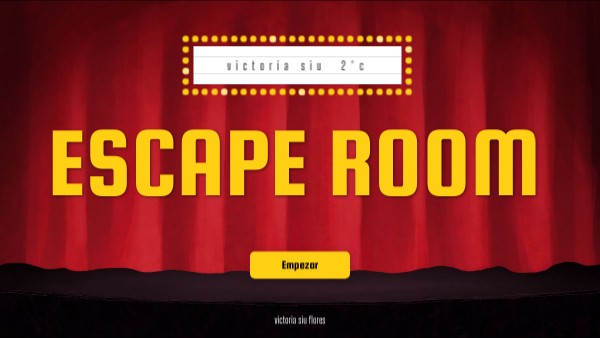 Escape Room victoria siu flores