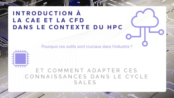 Présentation CAE / CFD | Genially