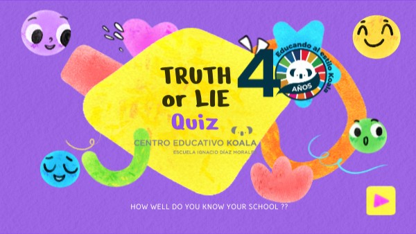 Truth or lie quiz