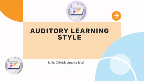 Auditory leaning style