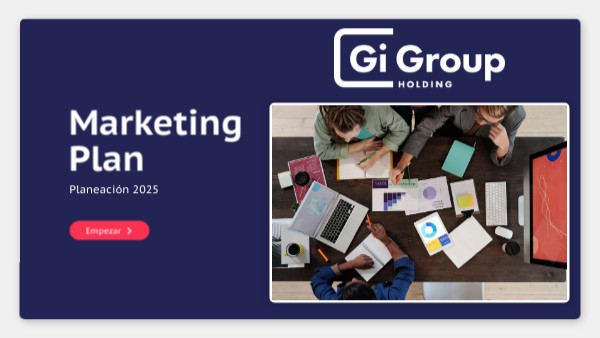 Marketing plan Gi group 2024 | Genially