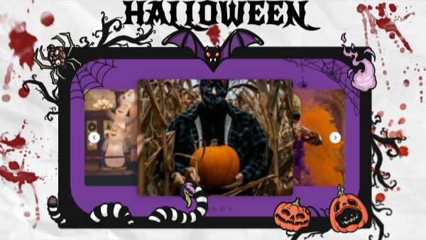 Infografía Horizontal Halloween | Genially