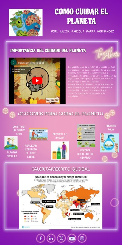 Florida Neon Infographic