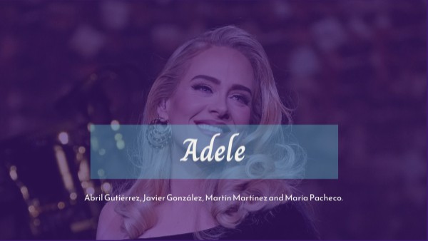 Presentación Adele