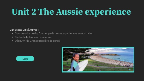 4e - The Aussie experience | Genially