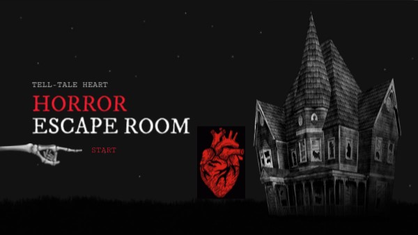 Tell-Tale Heart Horror Escape Room | Genially