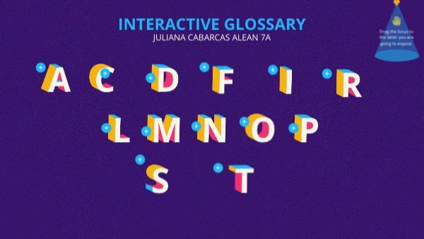 Interactive Glossary