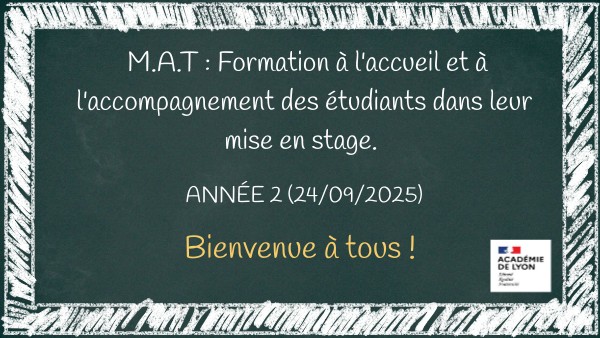 M.A.T Année 2 Module 6h