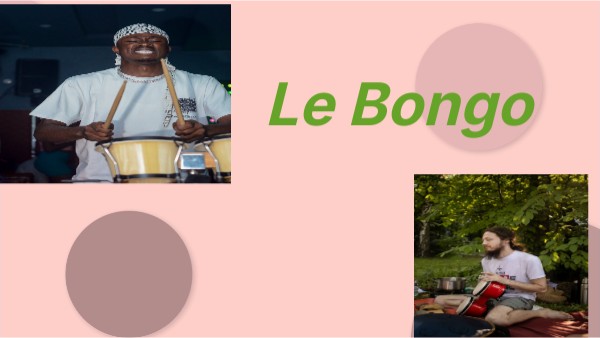 le bongo présentation par Jasmine François