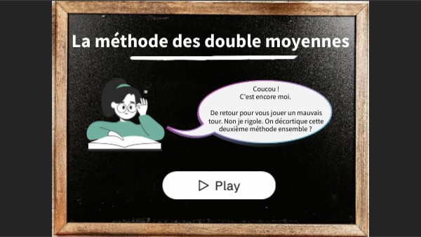Méthode de calcul double moyenne