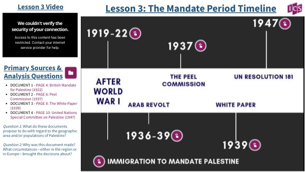 Lesson 3 Timeline | Genially