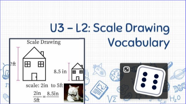 Week 10 , Part 1 (Scale Drawing Vocab)