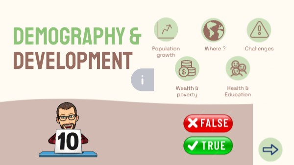 Demography & development - Geography