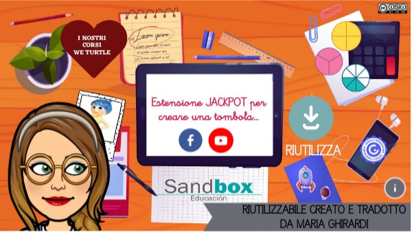 RIUTILIZZABILE-TOMBOLA @SANDBOX | Genially