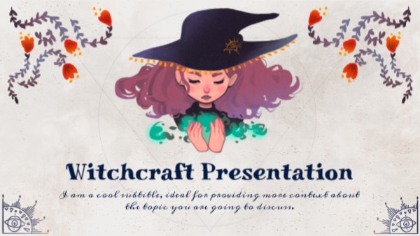Witchcraft Presentation | Genially