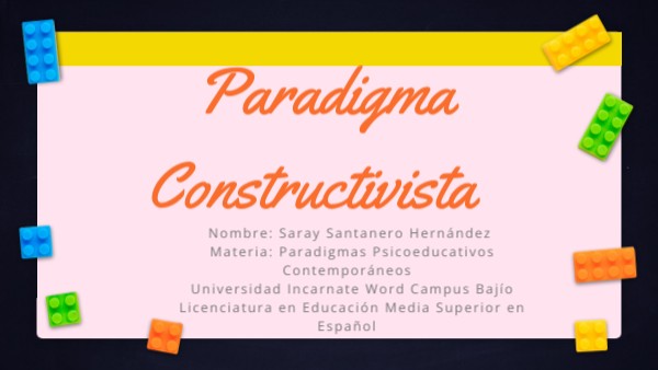 Paradigma Constructivista