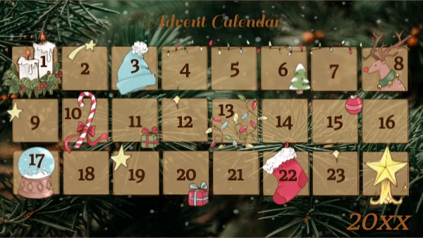 Advent Calendar | Genially