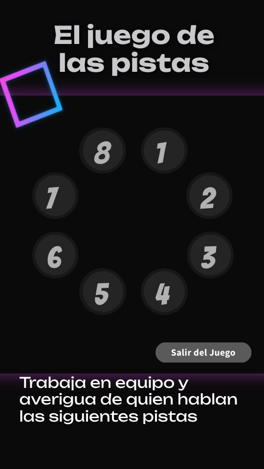 EL Juego de las Pistas | Genially