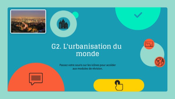 G2 - Urbanisation du monde