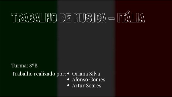 trabalho de musica | Genially