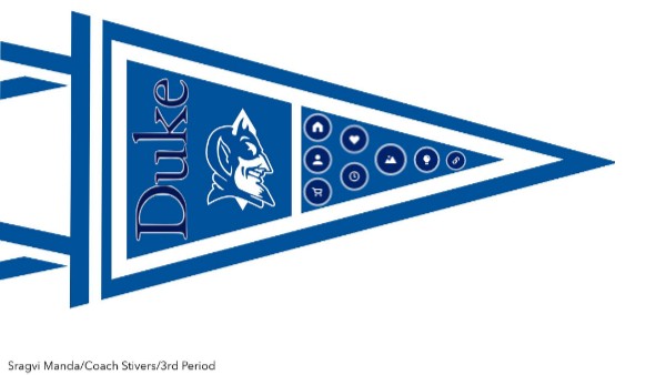 Sragvi Manda’s Duke University Pennant