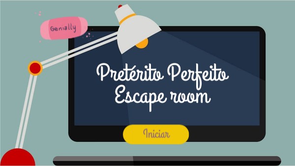 Escape Room Pretérito Perfeito do Modo Indicativo | Genially