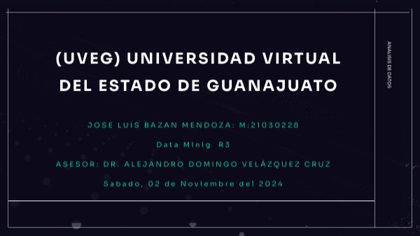 R3. Data Mining Bazán Mendoza | Genially