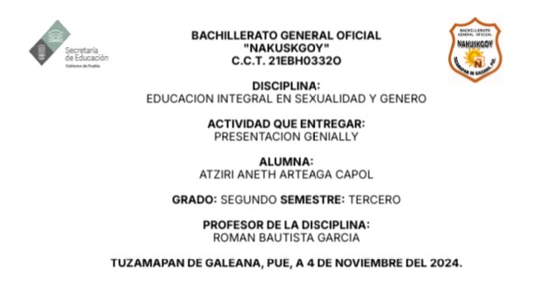 Presentación Genially