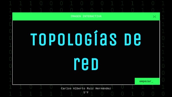 TOPOLOGÍAS DE RED | Genially