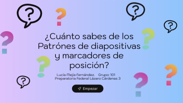 Patrón de diapositivas/marcadores de posición