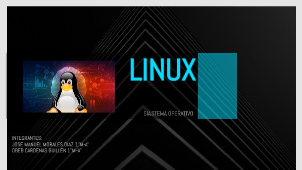SITEMA OPERATIVO LINUX