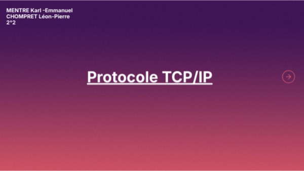 Protocole TCP/IP karl et Léon-Pierre