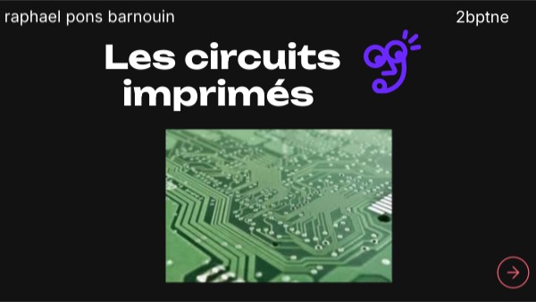 Les circuits imprimés